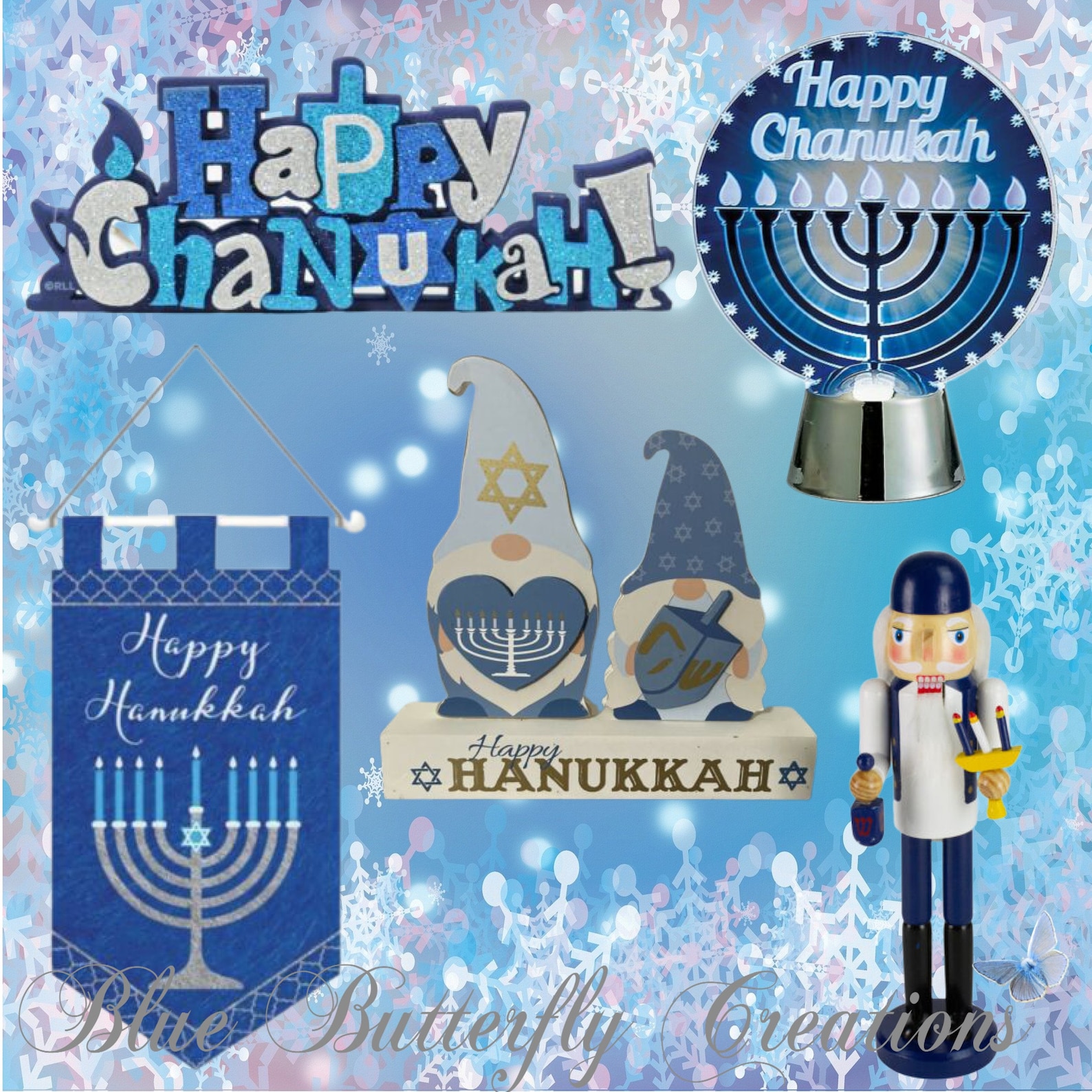Hanukkah Digital Clipart Chanukah Digital Ornaments Jewish - Etsy