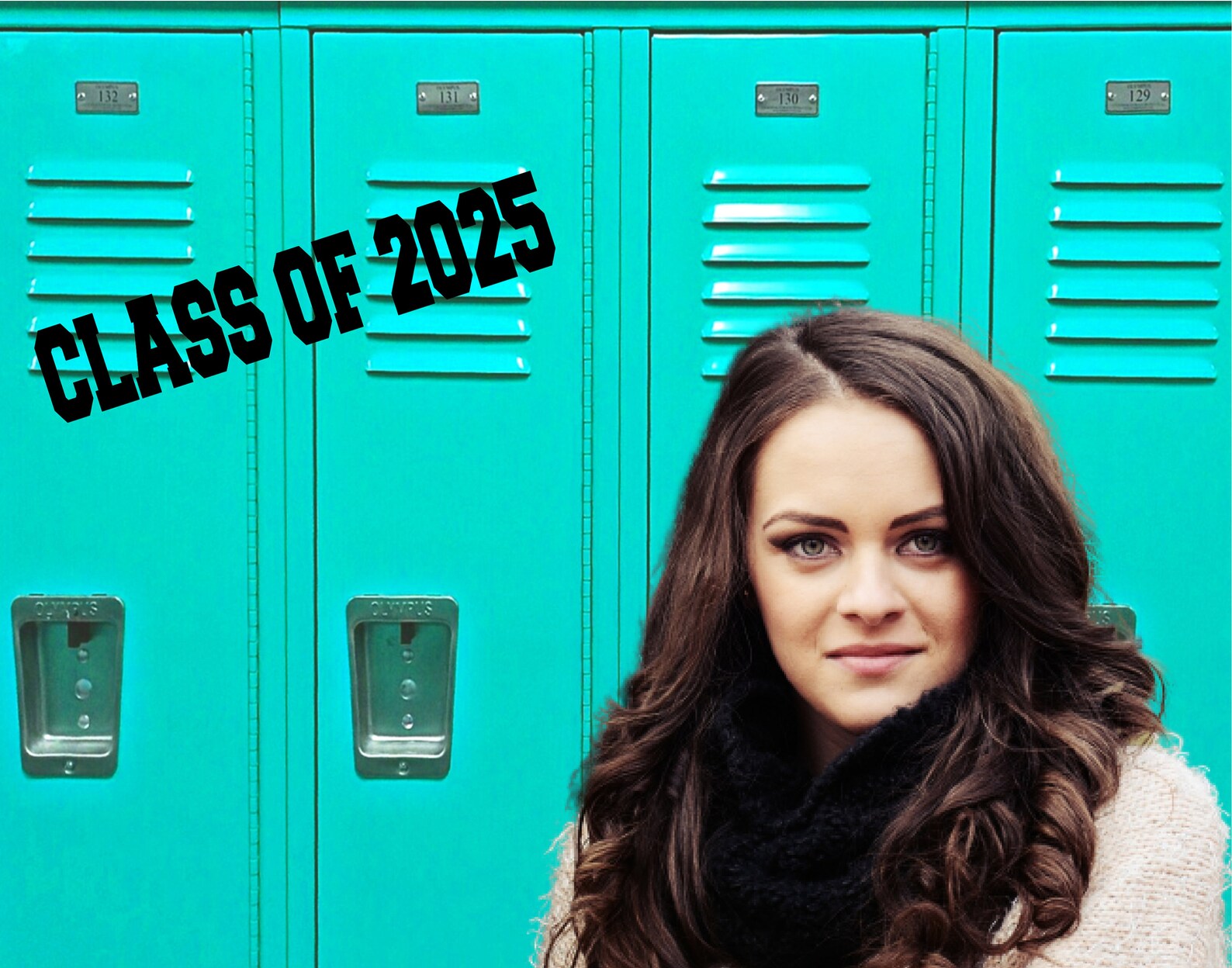 Class of 2025 Aqua Lockers, Senior Class 2025 Photo Background ...