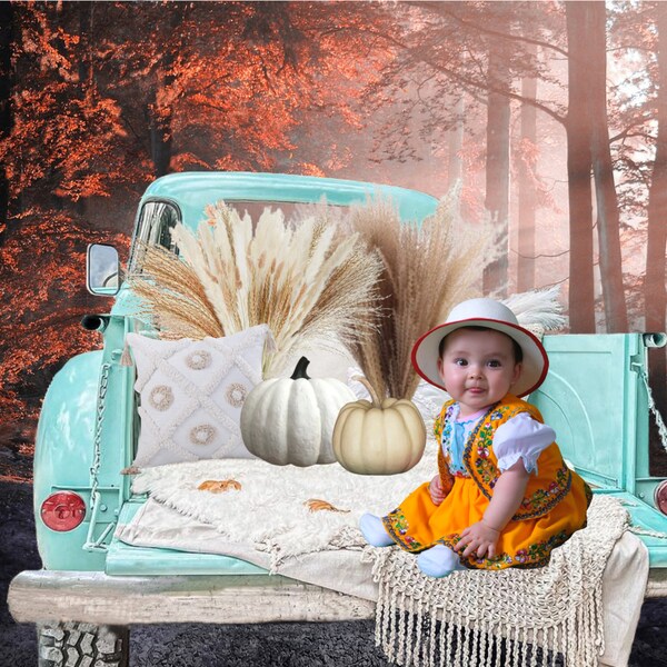 Truck Tailgate Digital Backdrop - Etsy