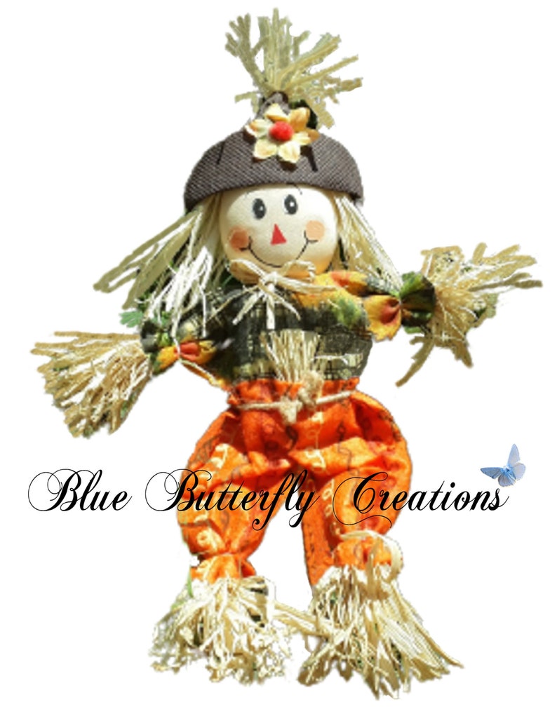Scarecrow PNG Fall Scarecrow Clipart Autumn Scarecrow - Etsy