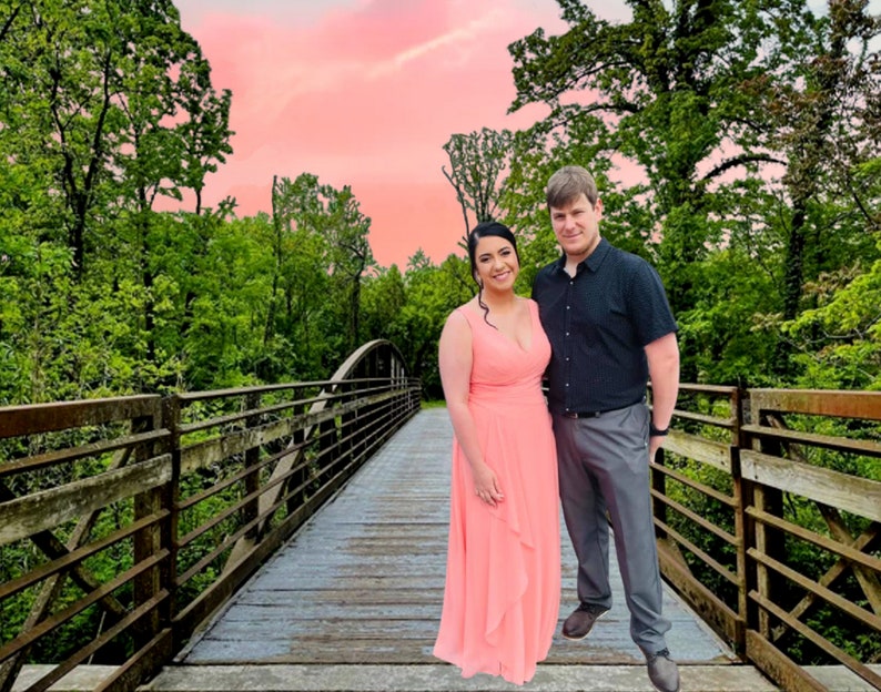 Bridge Photography Background, Wedding Photo Background, Engagement ...