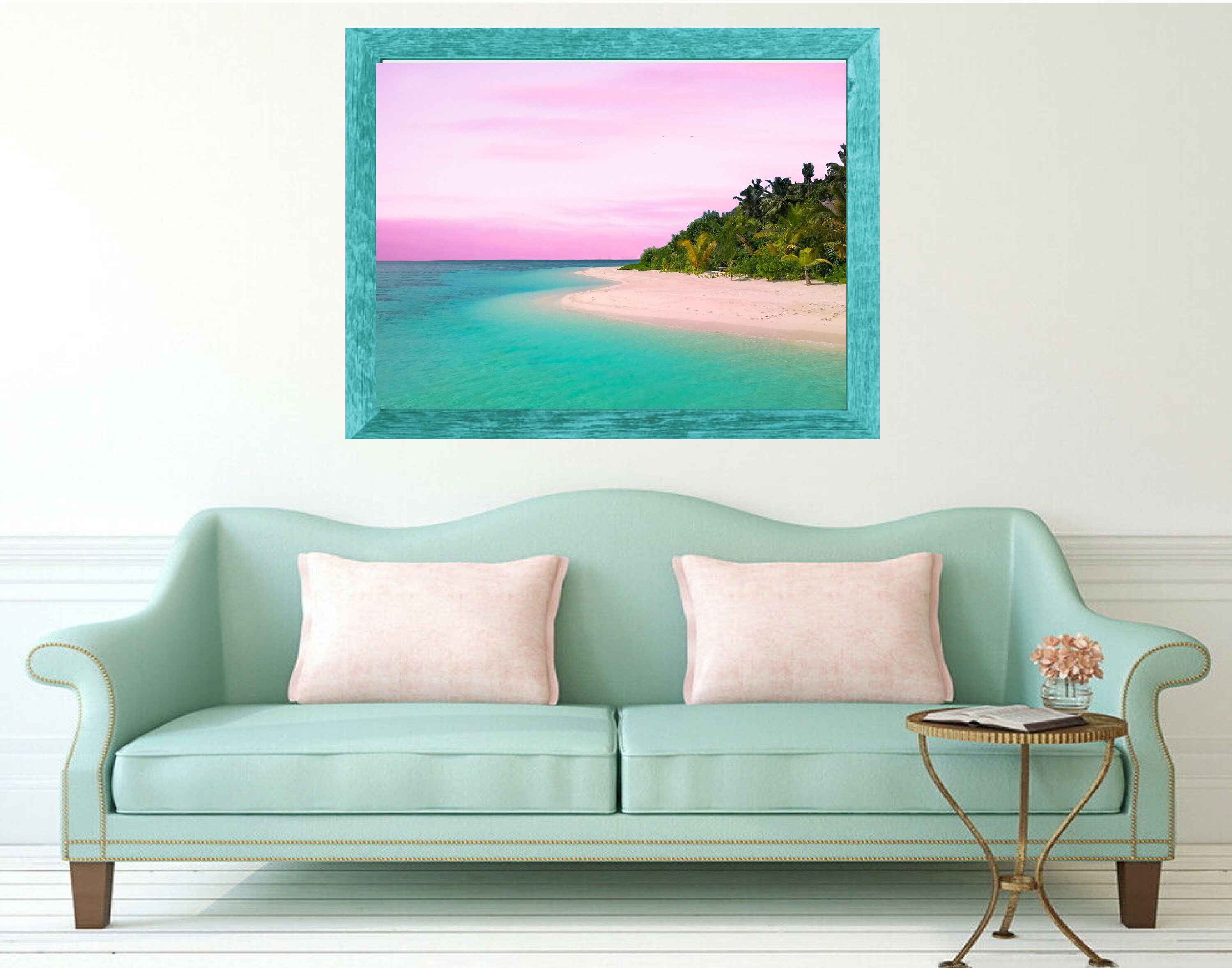 Beach Digital Background Beach Digital Print Seaside Digital - Etsy