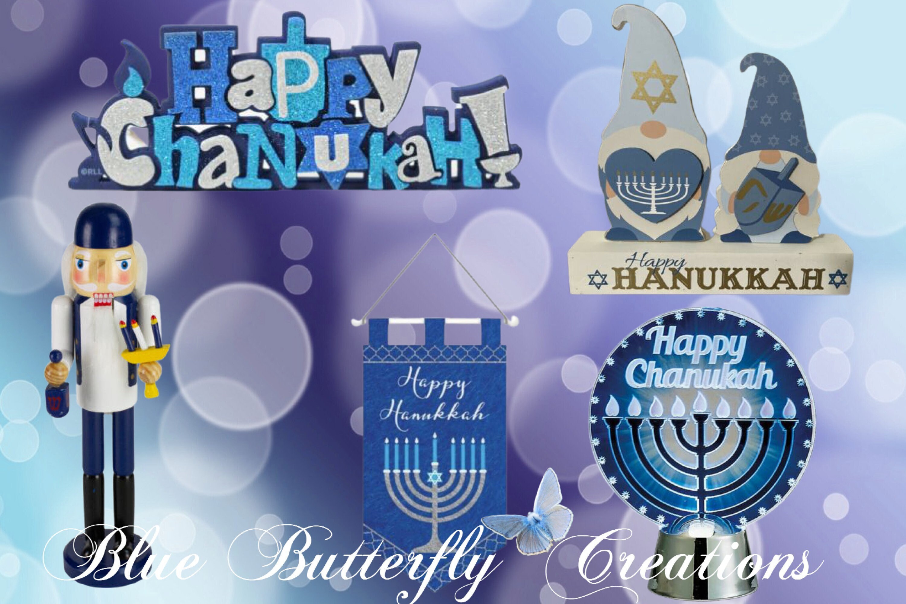 Papercraft Craft Supplies & Tools Hanukkah stationery clipart Digital ...