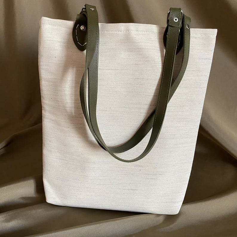 Hand-embroidered Bag With Green Faux Leather and Flower Pattern - Etsy