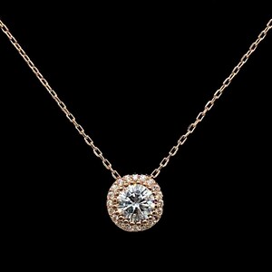 Crystal Diamond Necklace Silver Crystal Diamond Necklace 925 Sterling ...