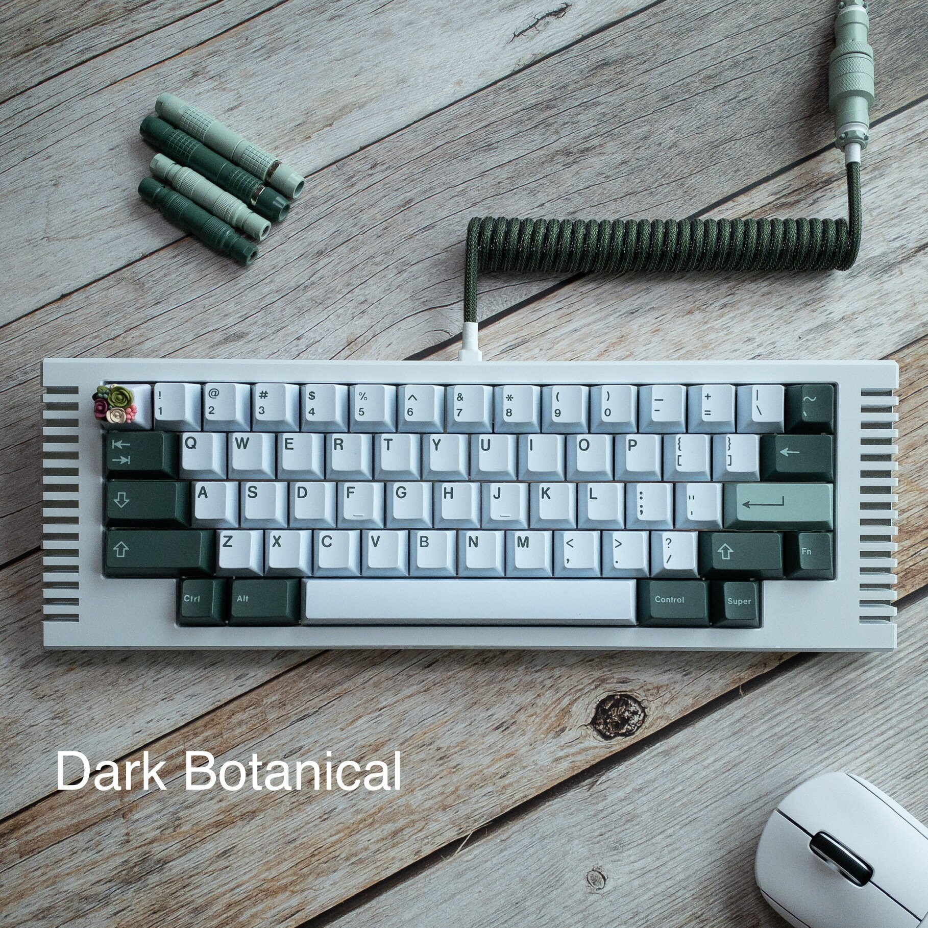 Keyboards & Mice Computers & Peripherals Choko Custom Coiled Keyboard ...