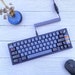 Custom Coiled Keyboard USB Cable With Aviator Connector GMK Dracula - Etsy