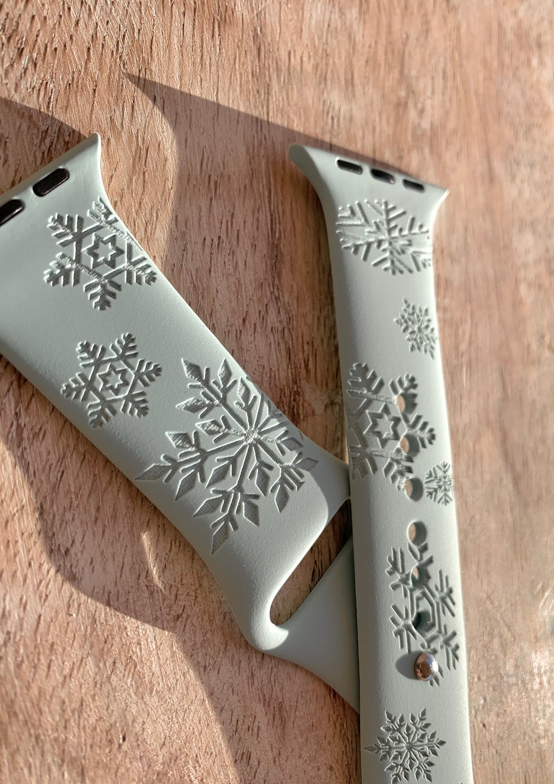 Apple Watch Snowflake Seasonal Band - Etsy