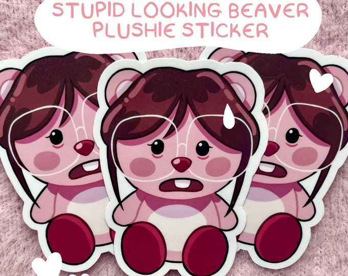 Loopy Plushie Vinyl Sticker - Etsy