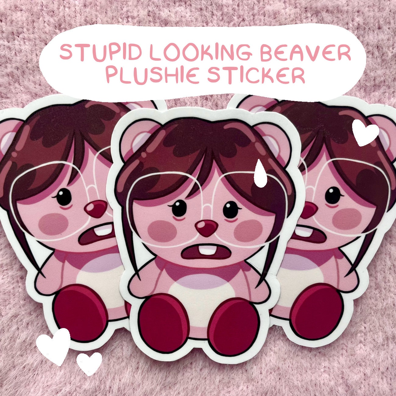 Loopy Plushie Vinyl Sticker - Etsy