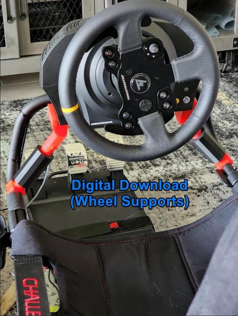 Digital Download - Playseat Challenge Thrustmaster TX Wheel Supports STL - Etsy