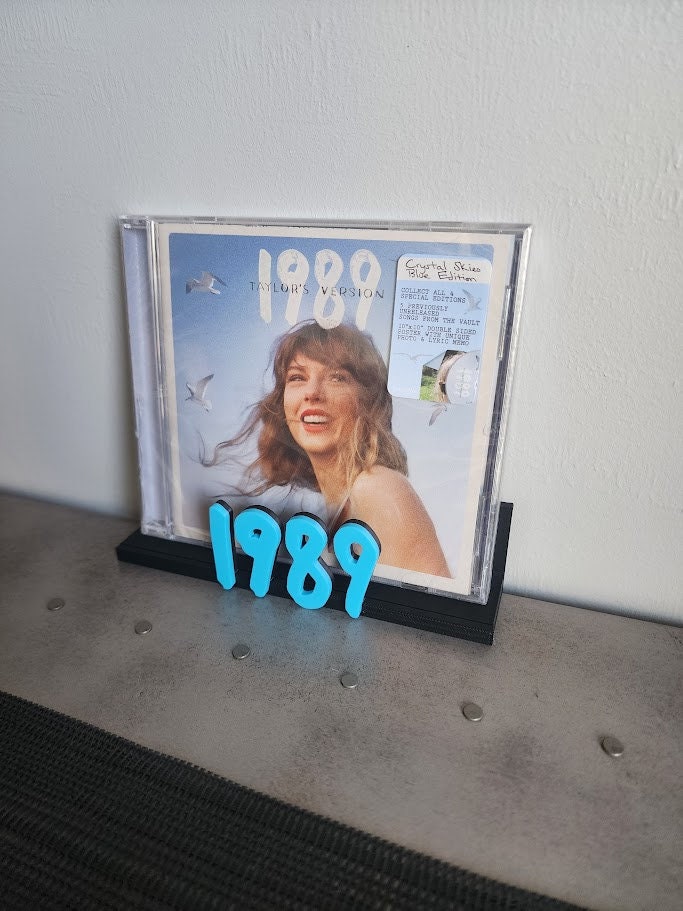 Swiftie Wall-mount CD Case Display With Interchangeable Titles for ...