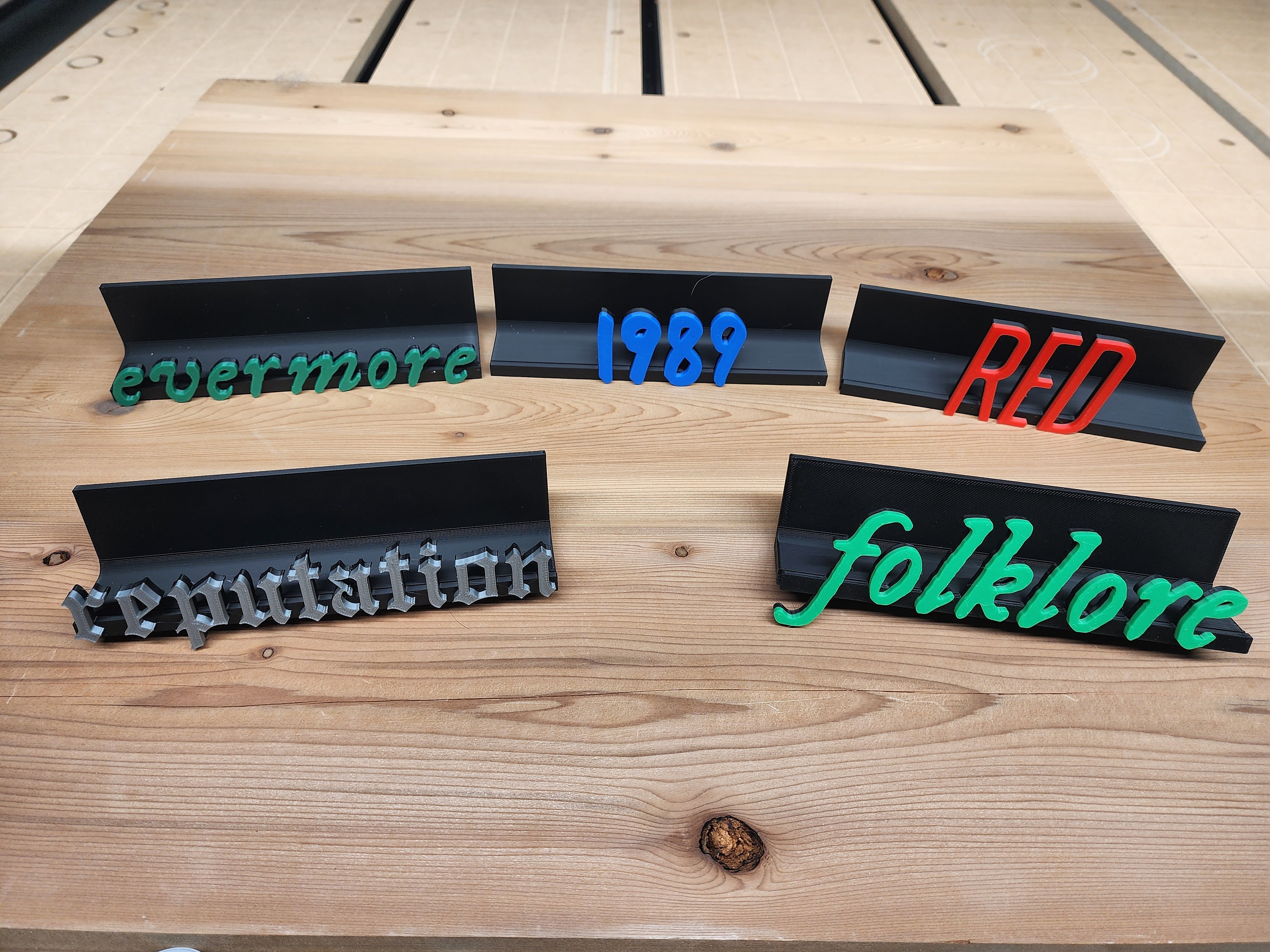 Swiftie Wall-mount CD Case Display With Interchangeable Titles for ...