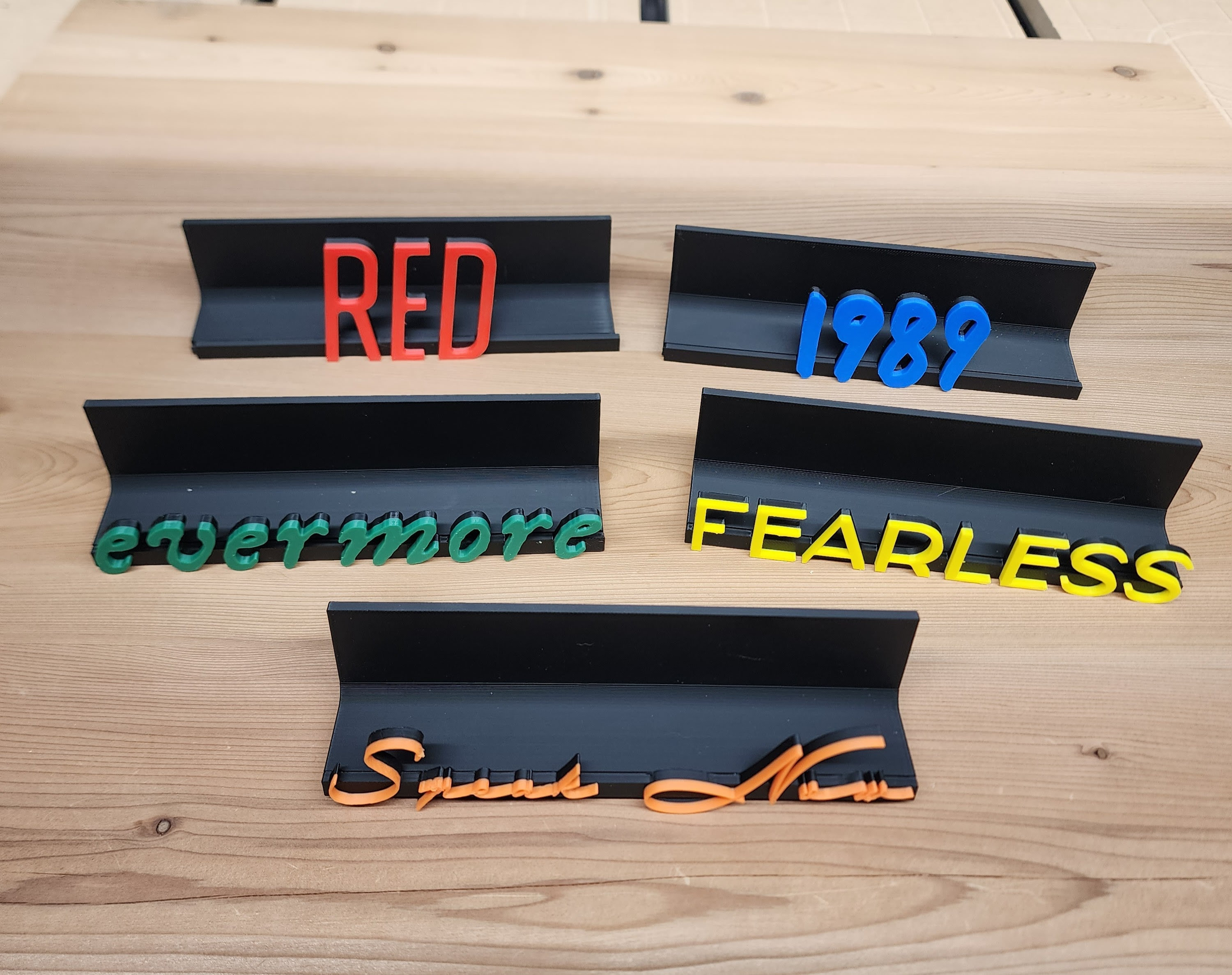 Swiftie Wall-mount CD Case Display With Interchangeable Titles for ...