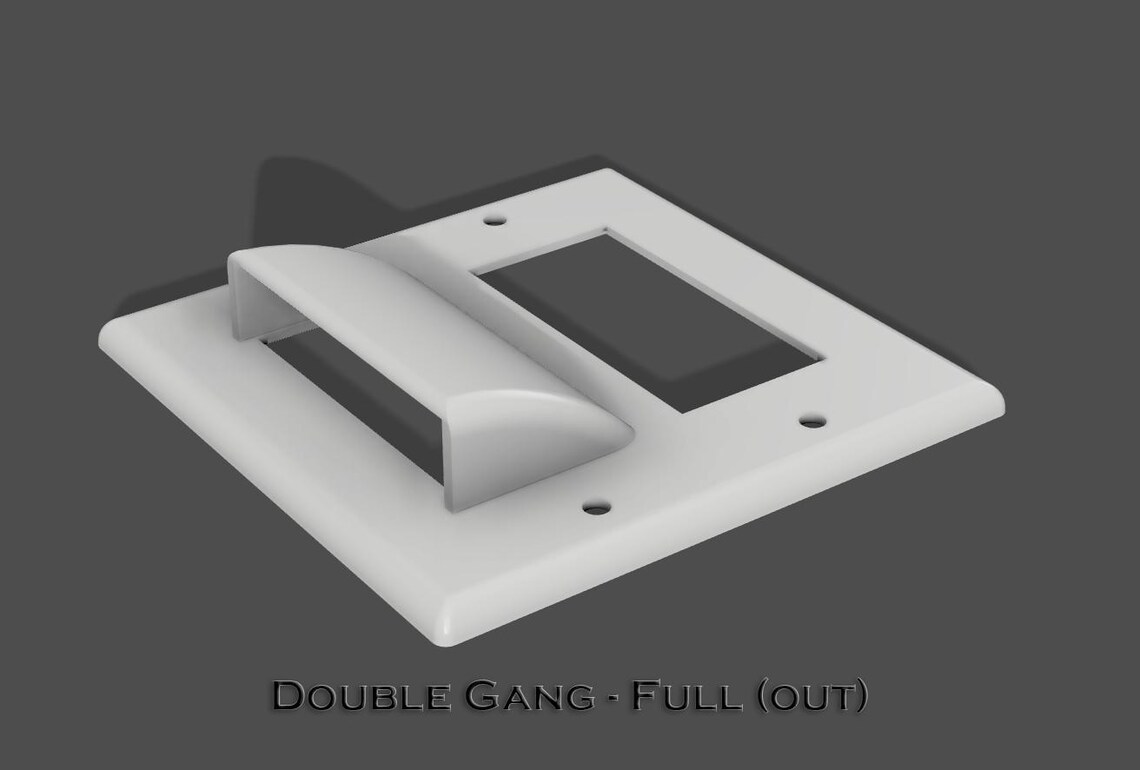 Motion Switch Cover/wall Plate With Directional Shield (3d Printed ...