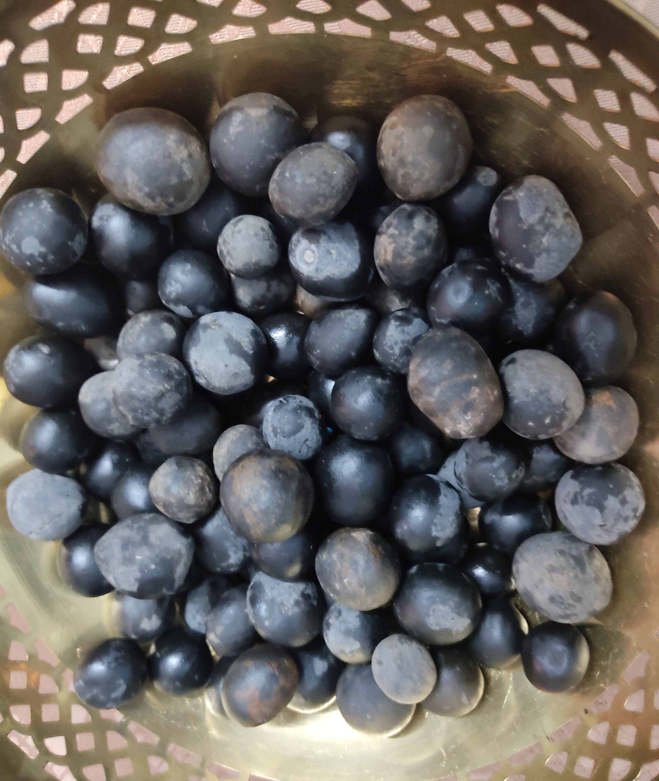 Sacred Laddo Gopal Shaligram Shaligrama Shila 108 Pieces - Etsy