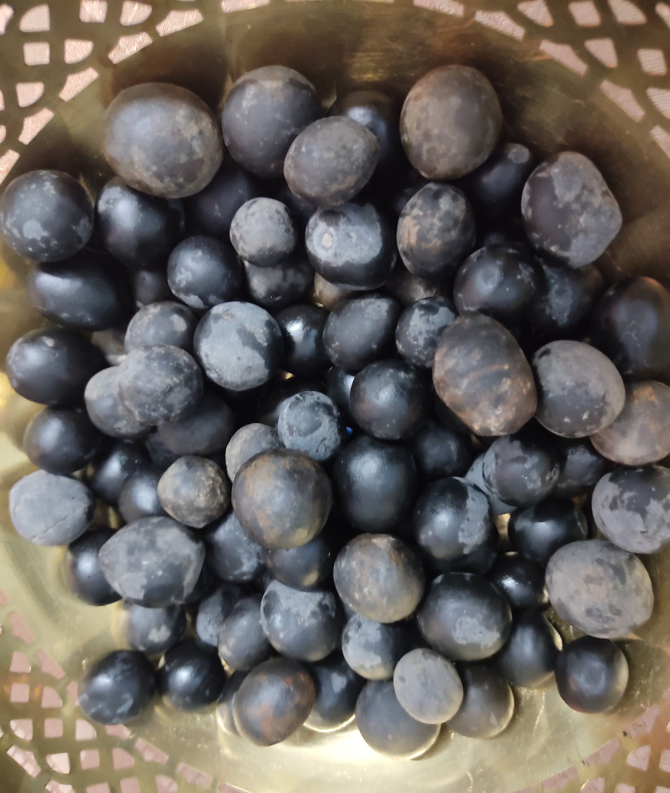 Sacred Laddo Gopal Shaligram Shaligrama Shila 108 Pieces - Etsy