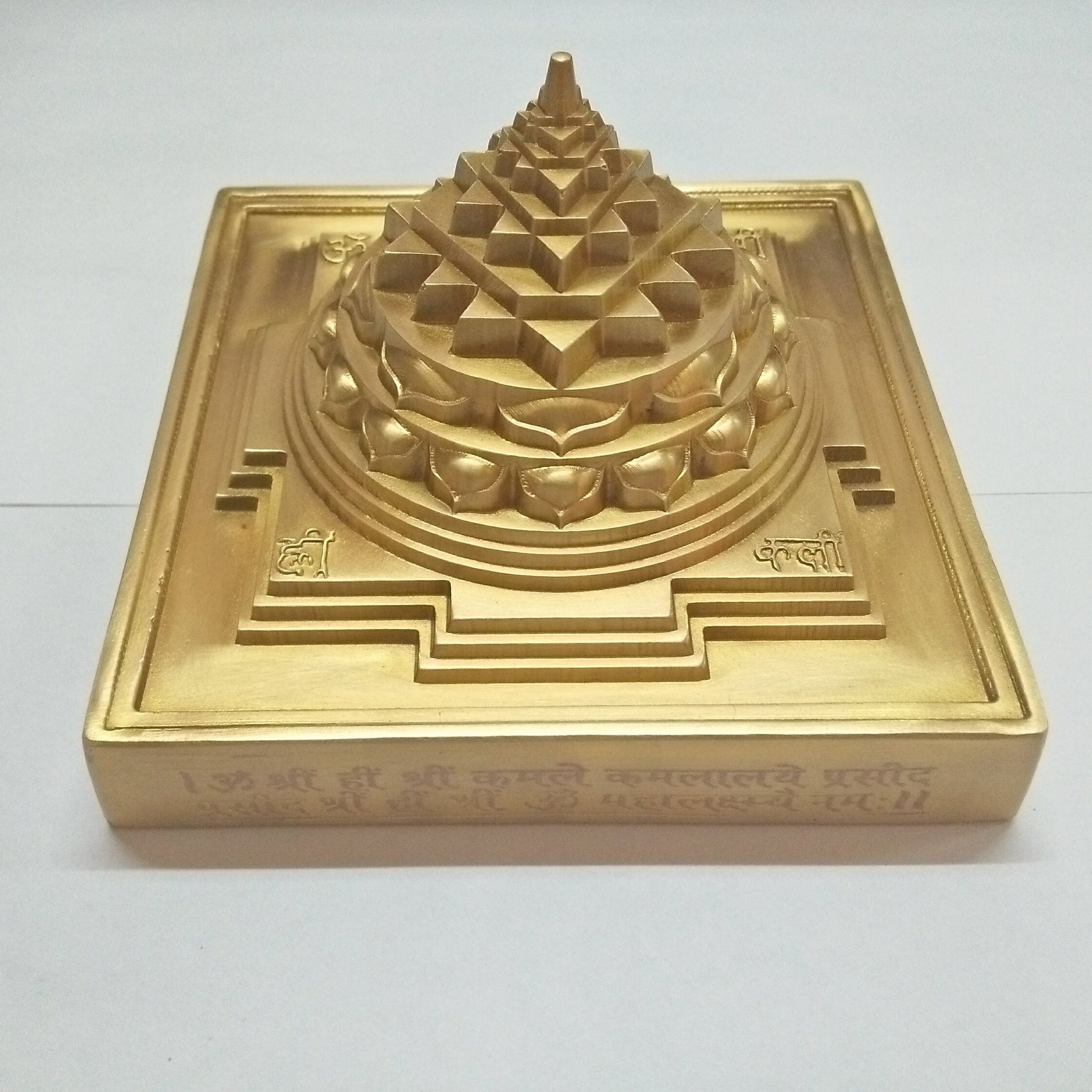 Meru Shri Yantra Maha Meru Hollow in Center Big Size - Etsy