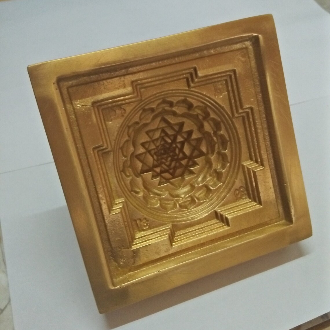 Meru Shri Yantra Maha Meru Hollow in Center Big Size - Etsy