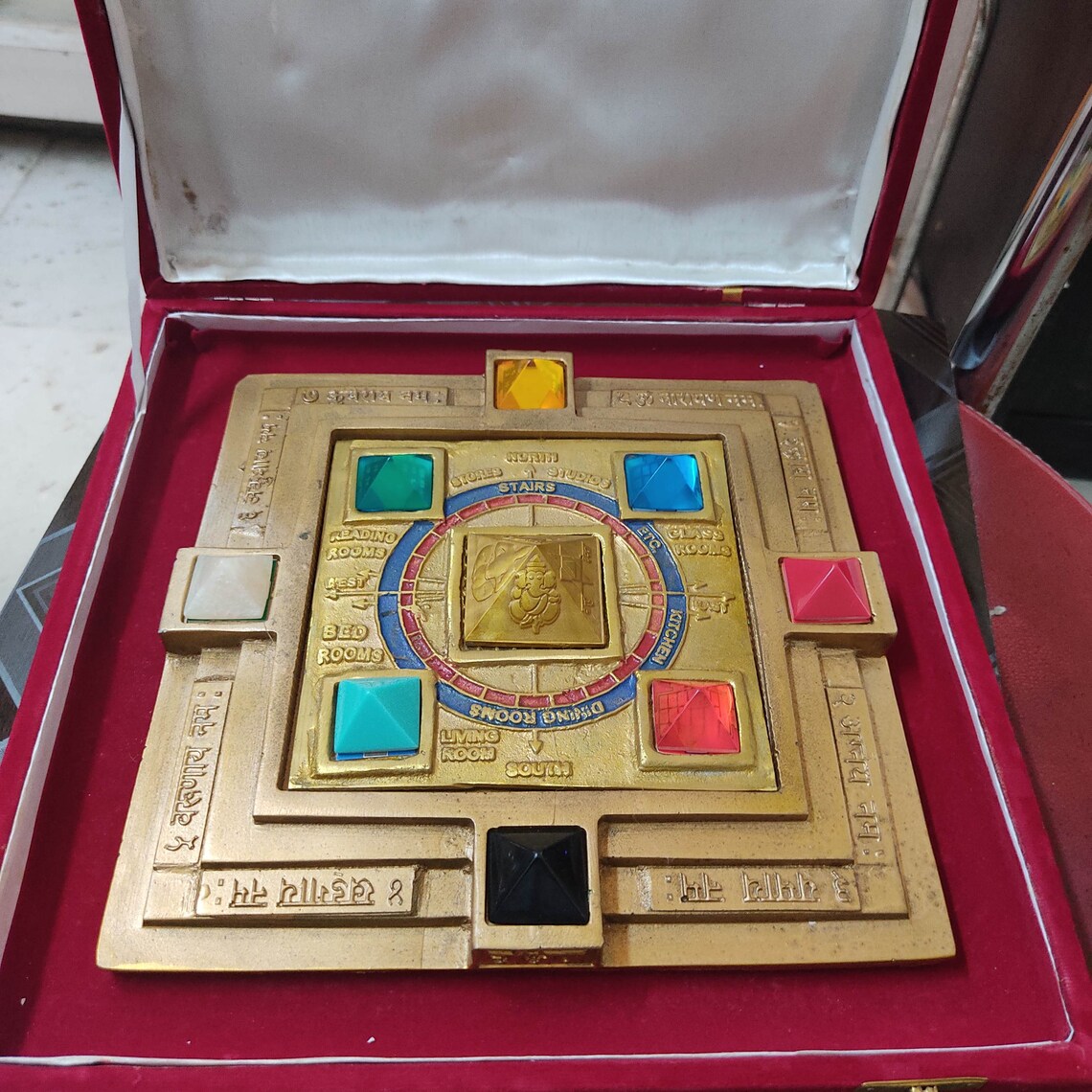 Vastu Purush Pyramid Yantra for Vastu Correction Vaastu Mandala ...