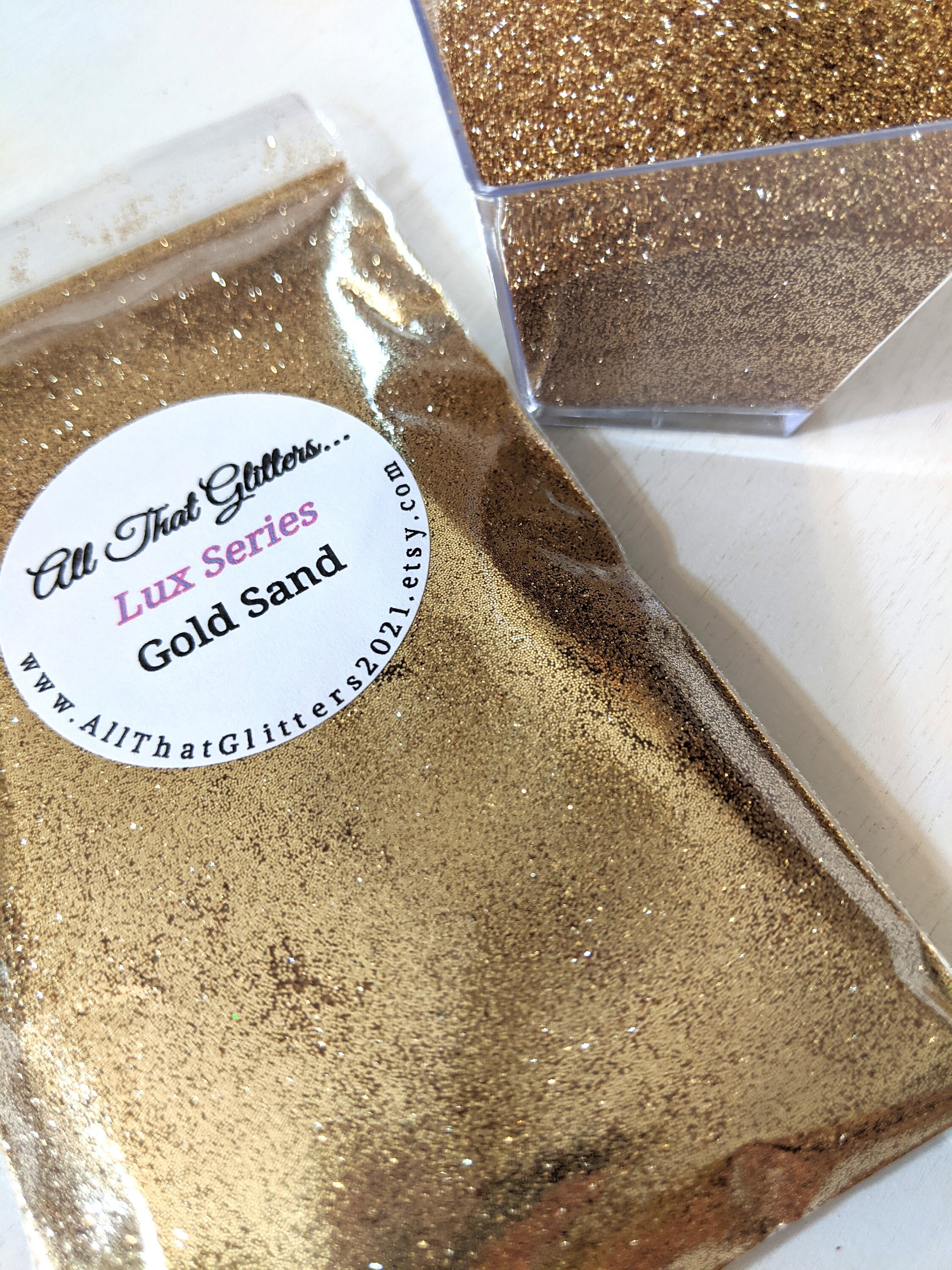 Gold Sand Glitter/ Super Fine Glitter / Tumbler Glitter / Nail - Etsy