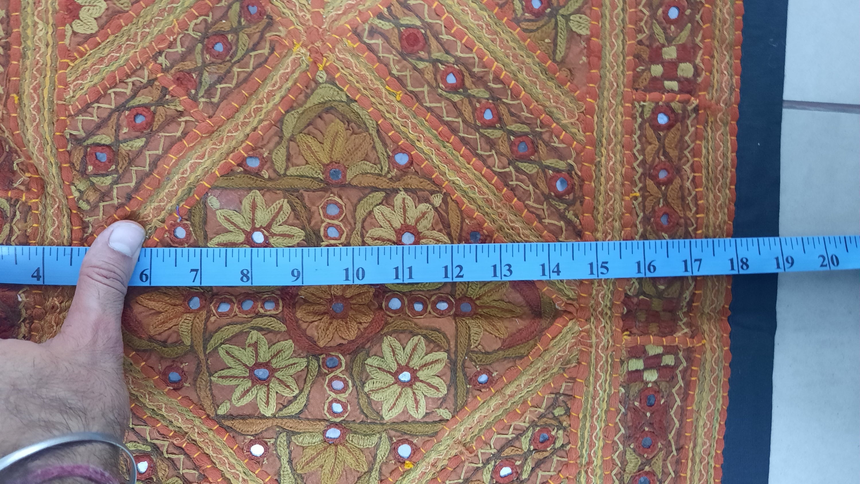 Vintage Rare Sindh Pakistan Hand Embroidered Boho Banjara Wall Tapestry ...