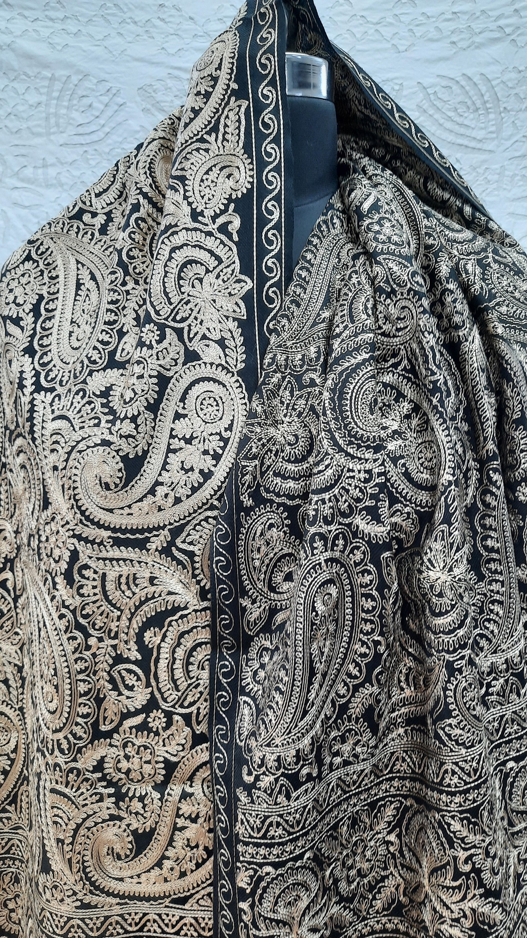 Exclusive Hand Embroidered Pashmina Shawls, CASHMERE Wrap,handmade ...