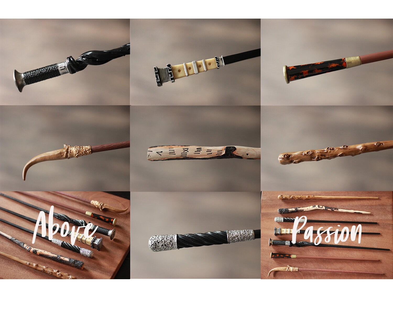 Full Size Wizard Wand Wizard Wands Wizardry Magic Wand - Etsy