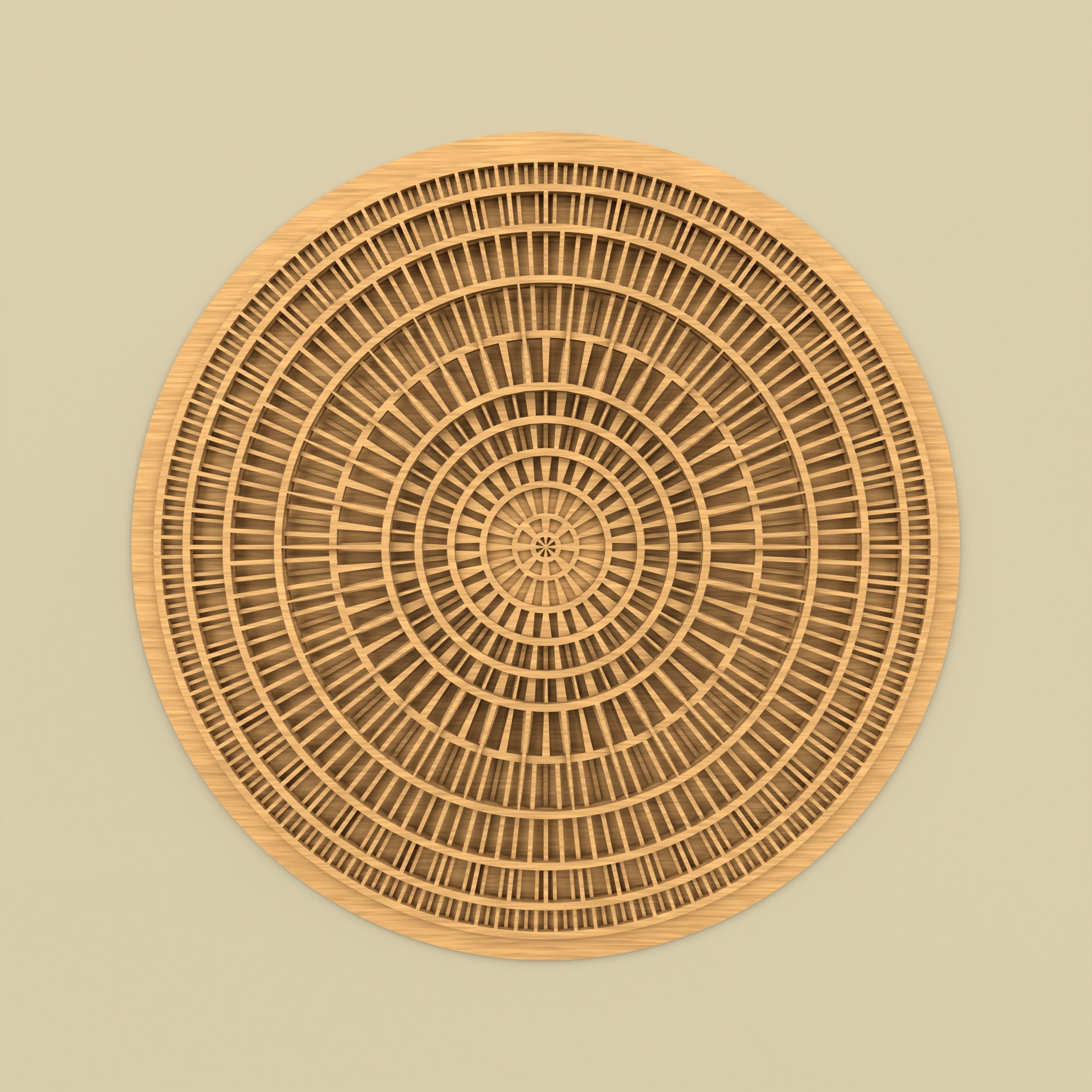 Magic Line - Laser Cut Mandala Wall Art SVG, 3D Multilayer Wood Design ...