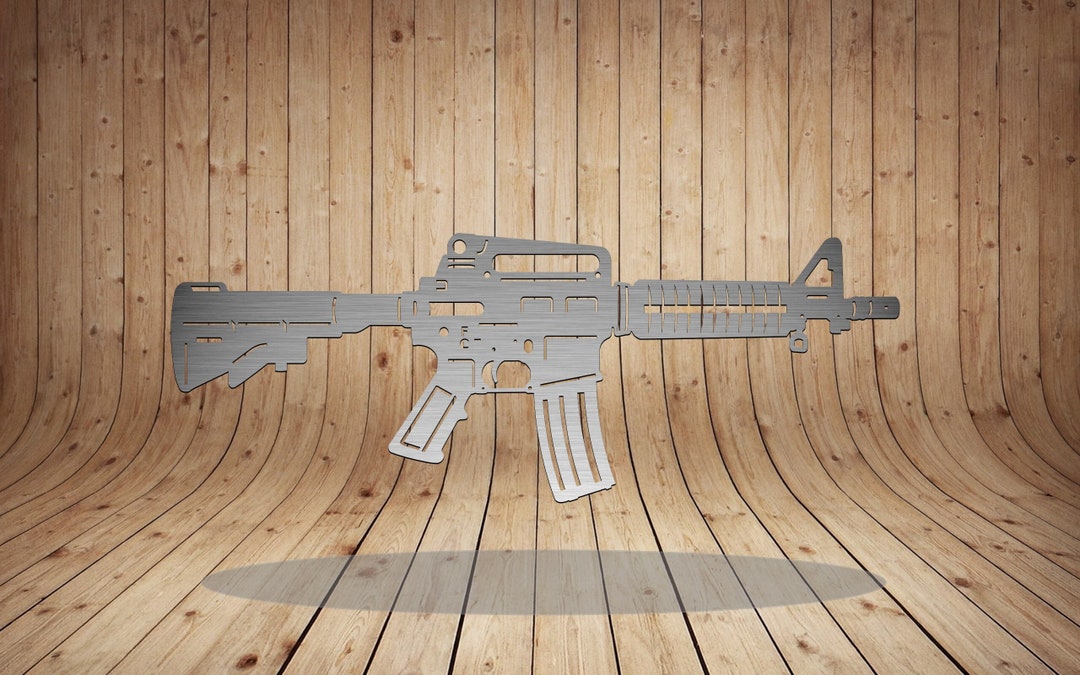 AR-15 Silhouette DXF-SVG - Etsy