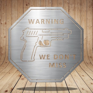 Warning We Don't Miss DXF-SVG - Etsy