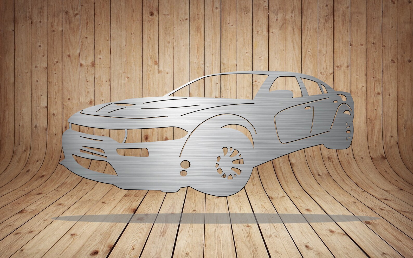 2021 Charger Widebody DXF-SVG Car Cut File Router-laser-plasma-waterjet ...