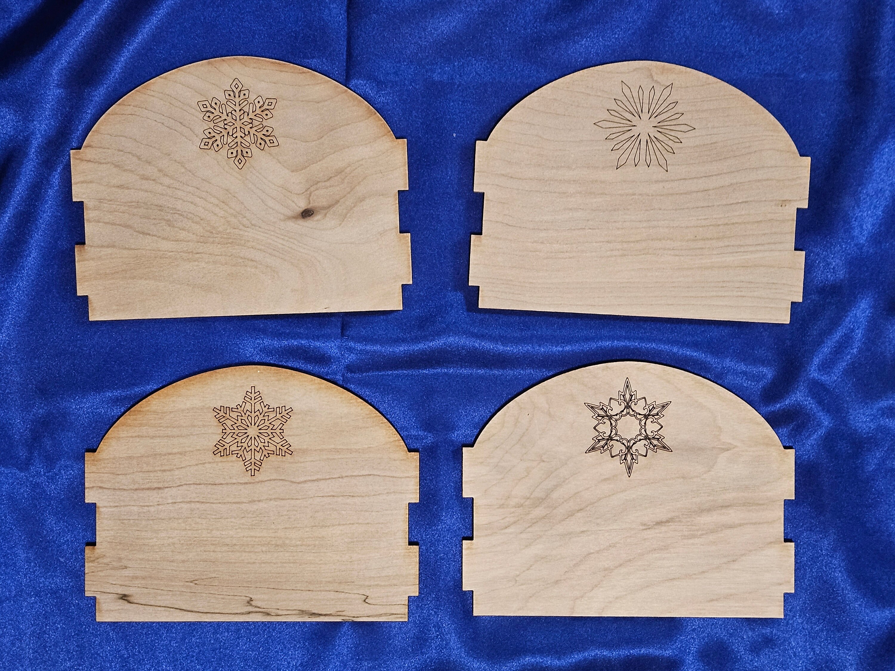 SVG File Download Santa Sleigh Christmas Holiday Layered 3-D Santa's ...