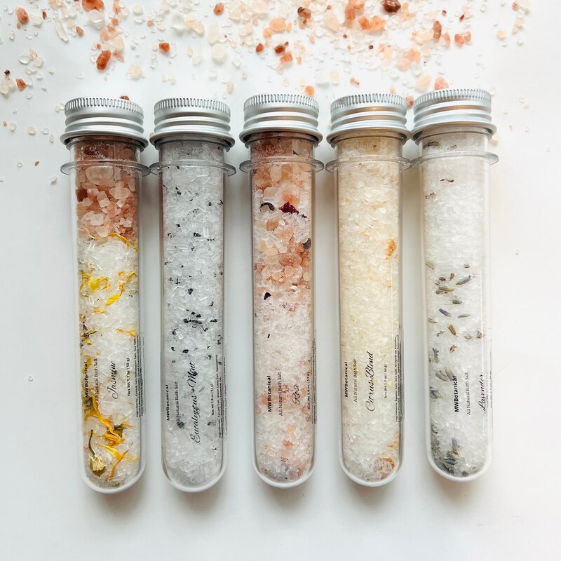 Bath Salts Tube - Etsy
