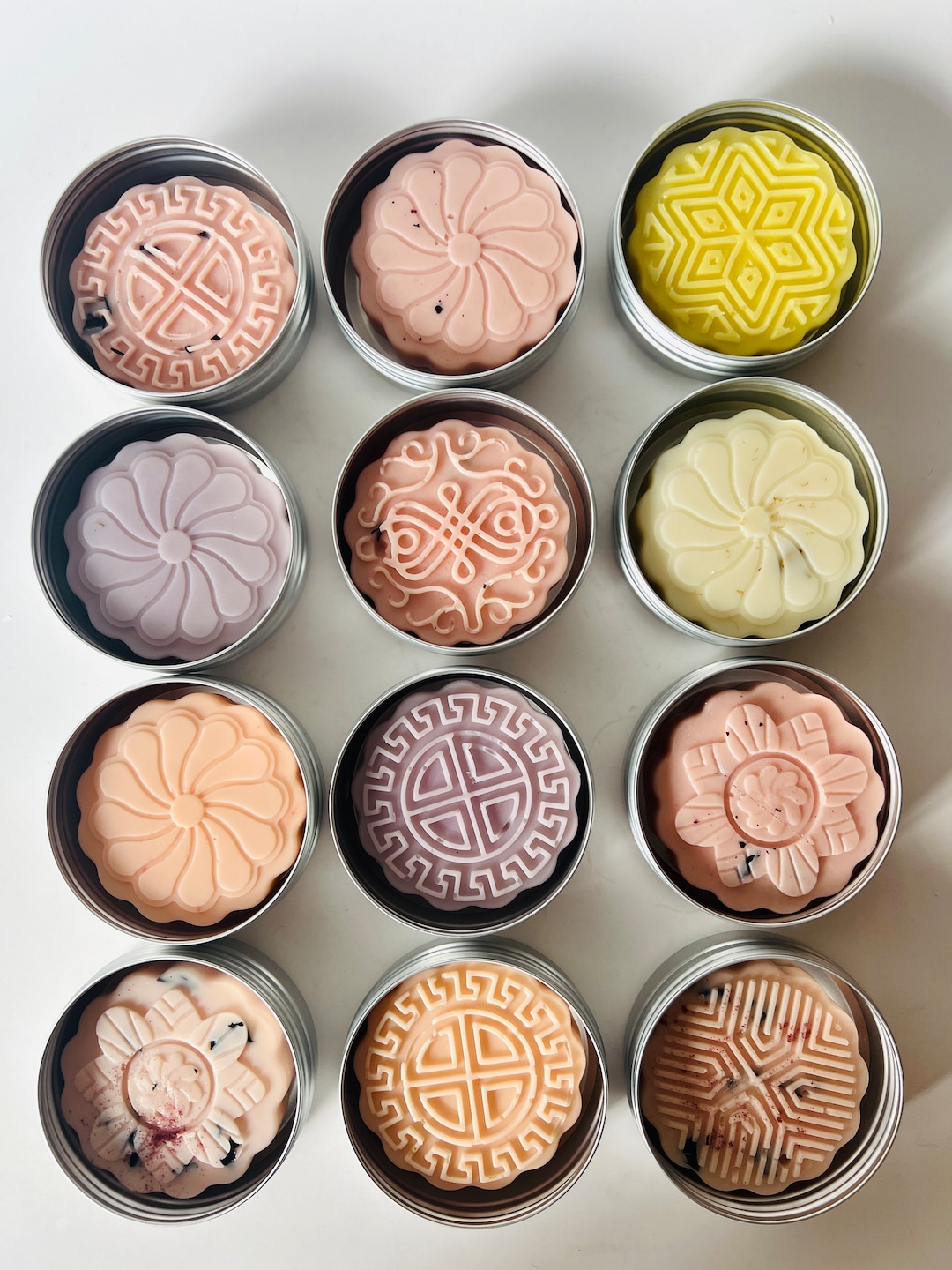Beeswax,shea &mango Butter Solid Lotion Bar/natural Moisturizer in Tin ...