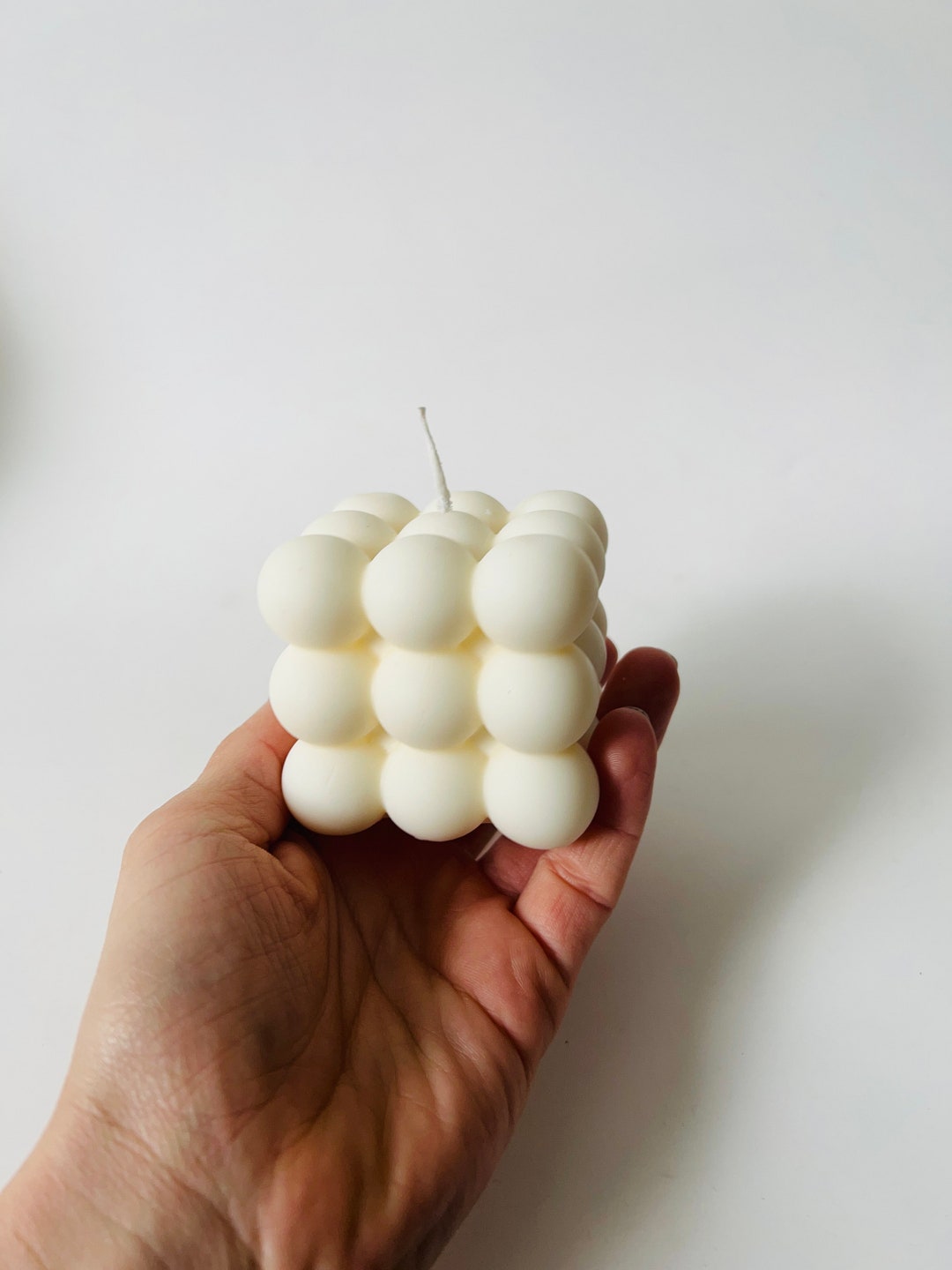 Bubble Candle Cube/botanical Bubble Candle Cube/cute Candles/natural ...