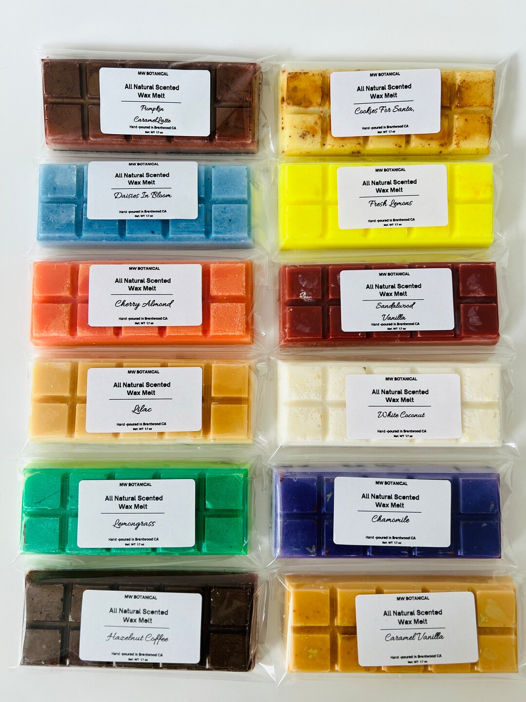 Wax Melts Snap Bars/natural Soy Wax Melts/aromatherapy Gift/non Toxic Wax Melts/strong Scented ...