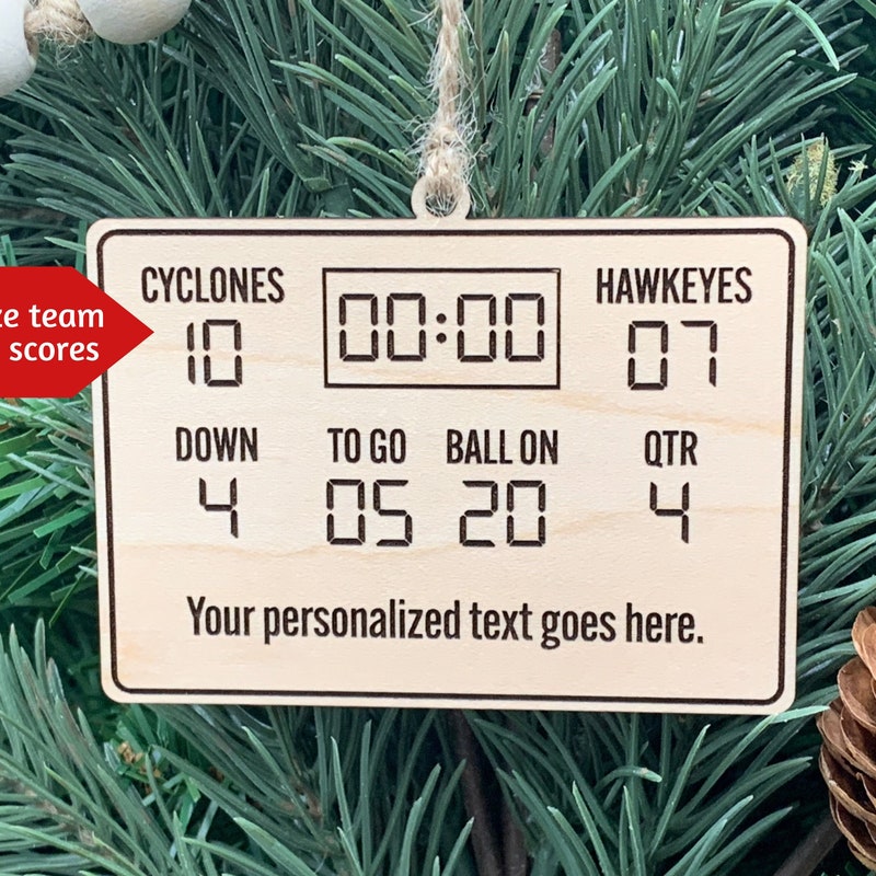 Football Scoreboard - Etsy