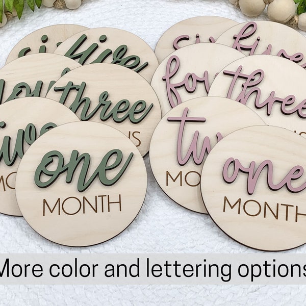 Milestone Cards - Etsy