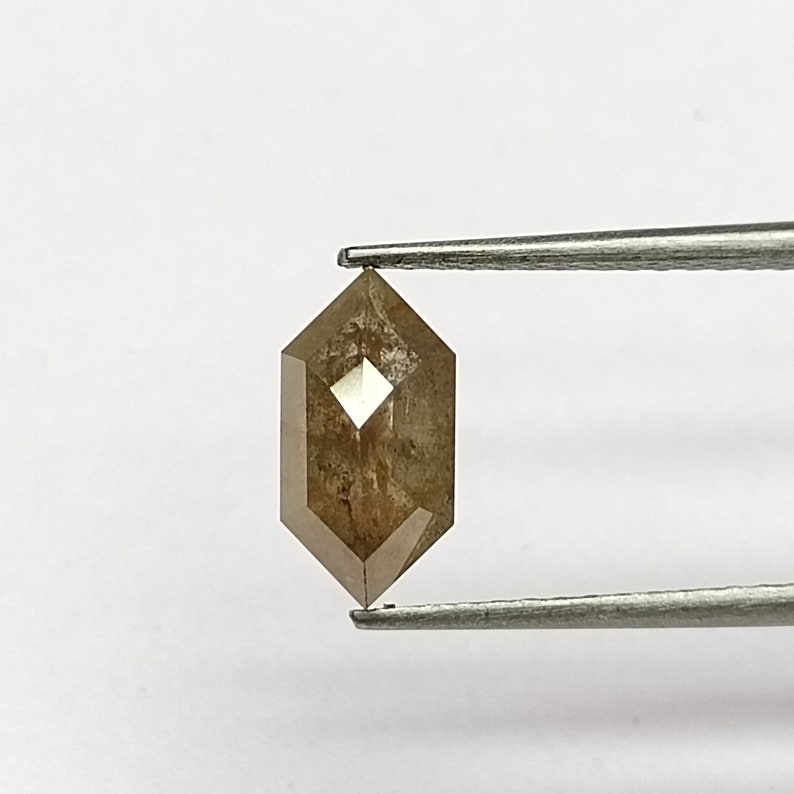 Buy 1.14ct Natural Red Hexagon Diamond: Loose Polished Gemstone Online ...