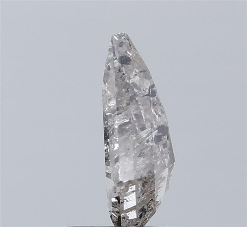 Buy 0.92ct Kite Salt and Pepper Natural Polished Loose Diamond 9.5x5 ...