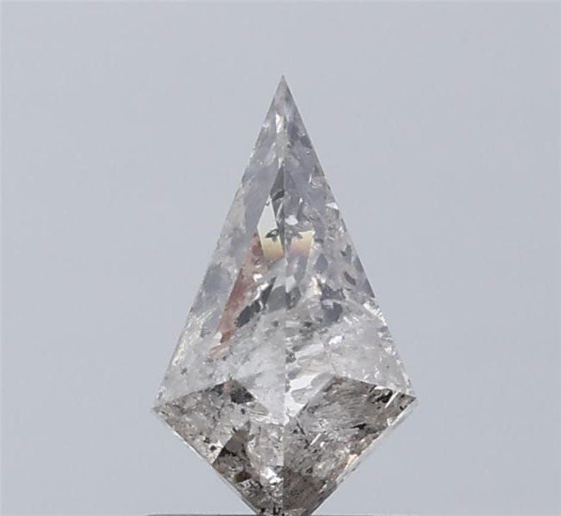Buy 0.92ct Kite Salt and Pepper Natural Polished Loose Diamond 9.5x5 ...