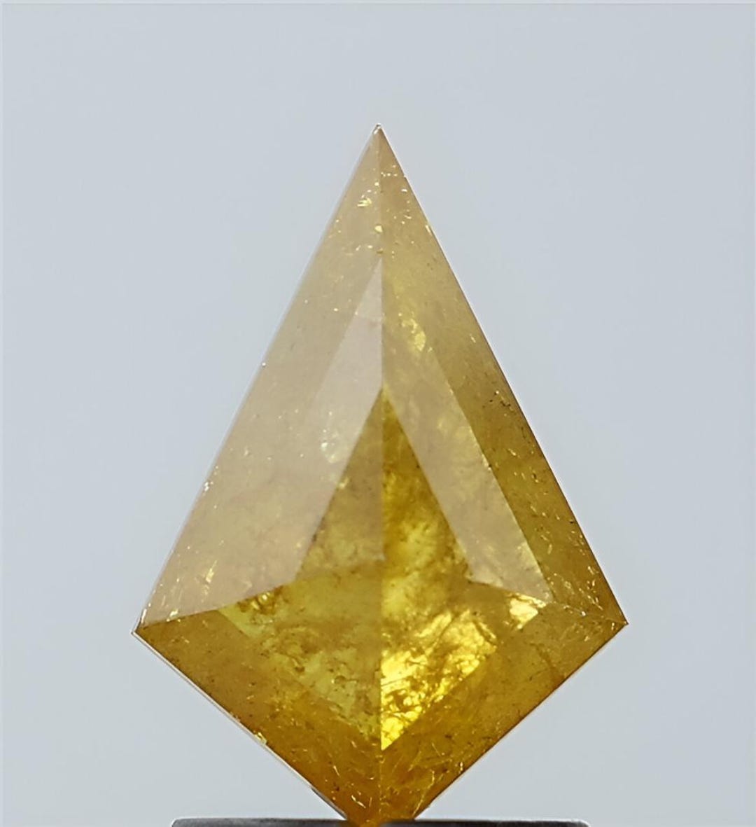 1.20ct Kite Cut Yellow Diamond: Natural Loose Gemstone (10.2x7mm) - Etsy