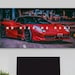 No Risk No Rari Wall Art Red Ferrari Poster Modern Office Wall Art ...