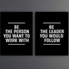 Late Nights Motivational Wall Art Minimalist Office Decor Entrepreneur ...