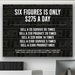 Money Motivational Wall Art Entrepreneur Office Prints Decor Business ...