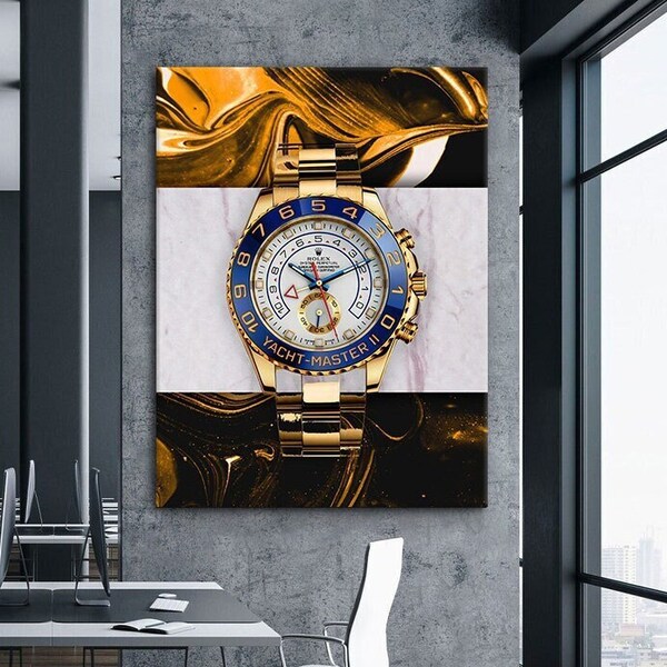 Rolex Wall Art - Etsy