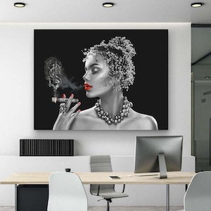 Girl Boss Wall Art Motivational Female Entrepreneur Poster for Woman ...