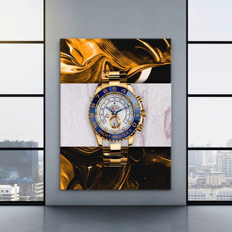 Rolex Wall Art - Etsy