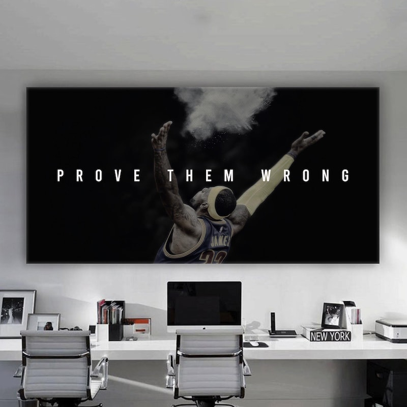 Lebron James Sign Lebron - Etsy